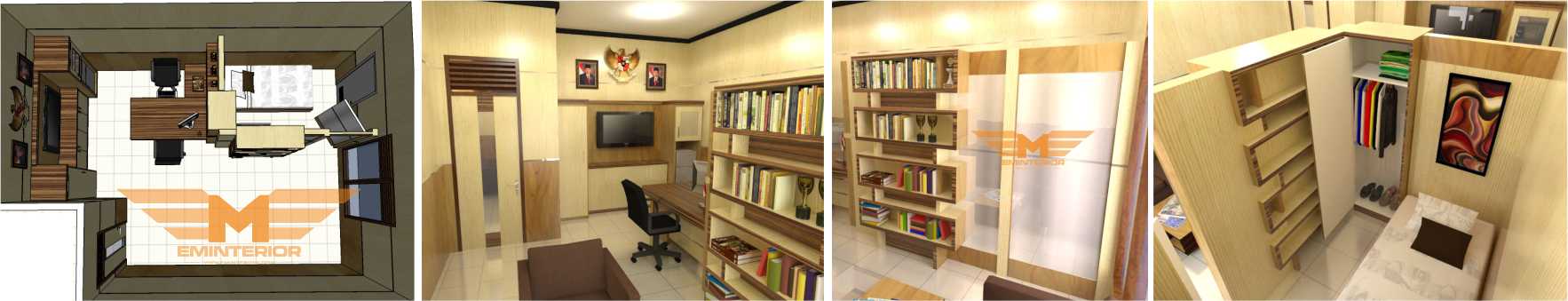 Renovasi Interior Ruang Pimpinan | Polda Kaltim, Balikpapan